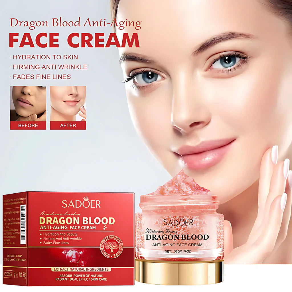 SADOER Dragon Blood Anti-Aging Face Cream – Dewy Demure